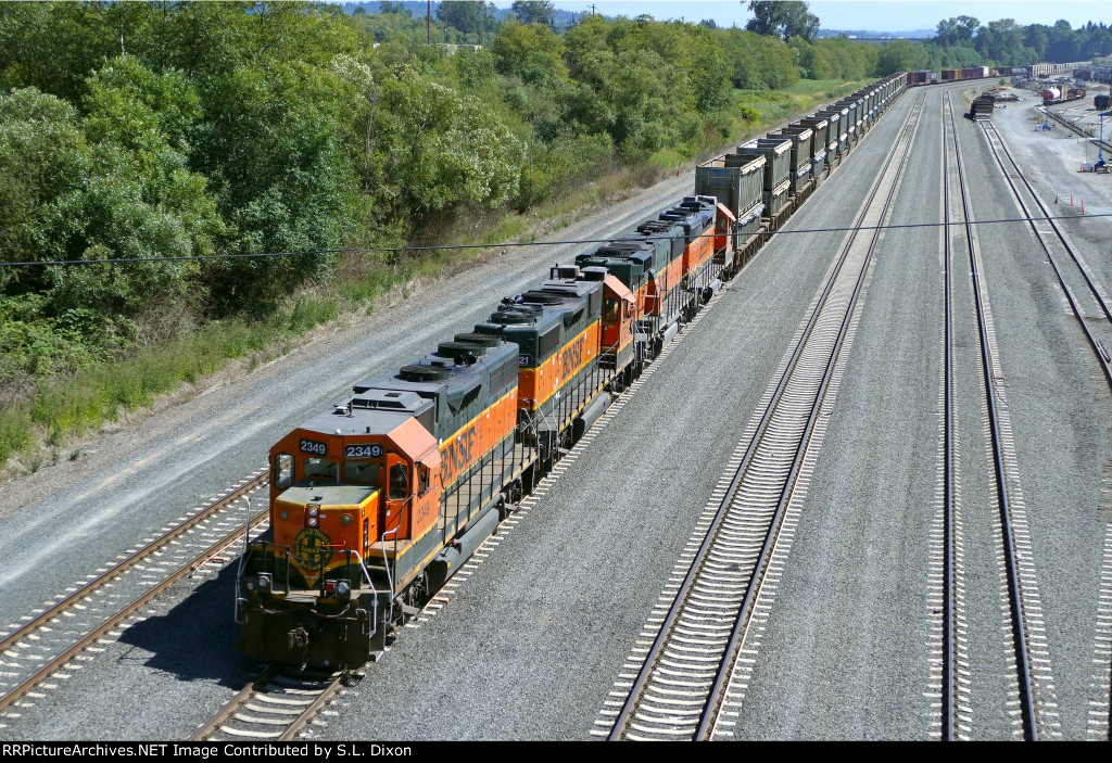 BNSF 2349 North EVESUM
